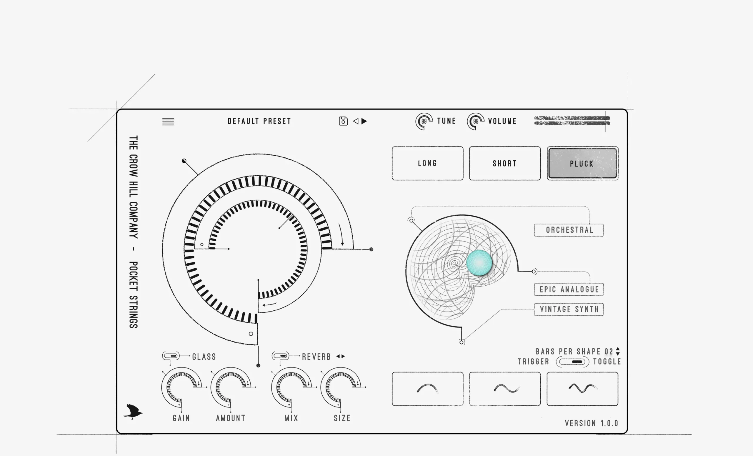 Pocket Strings - The Crow Hill Company